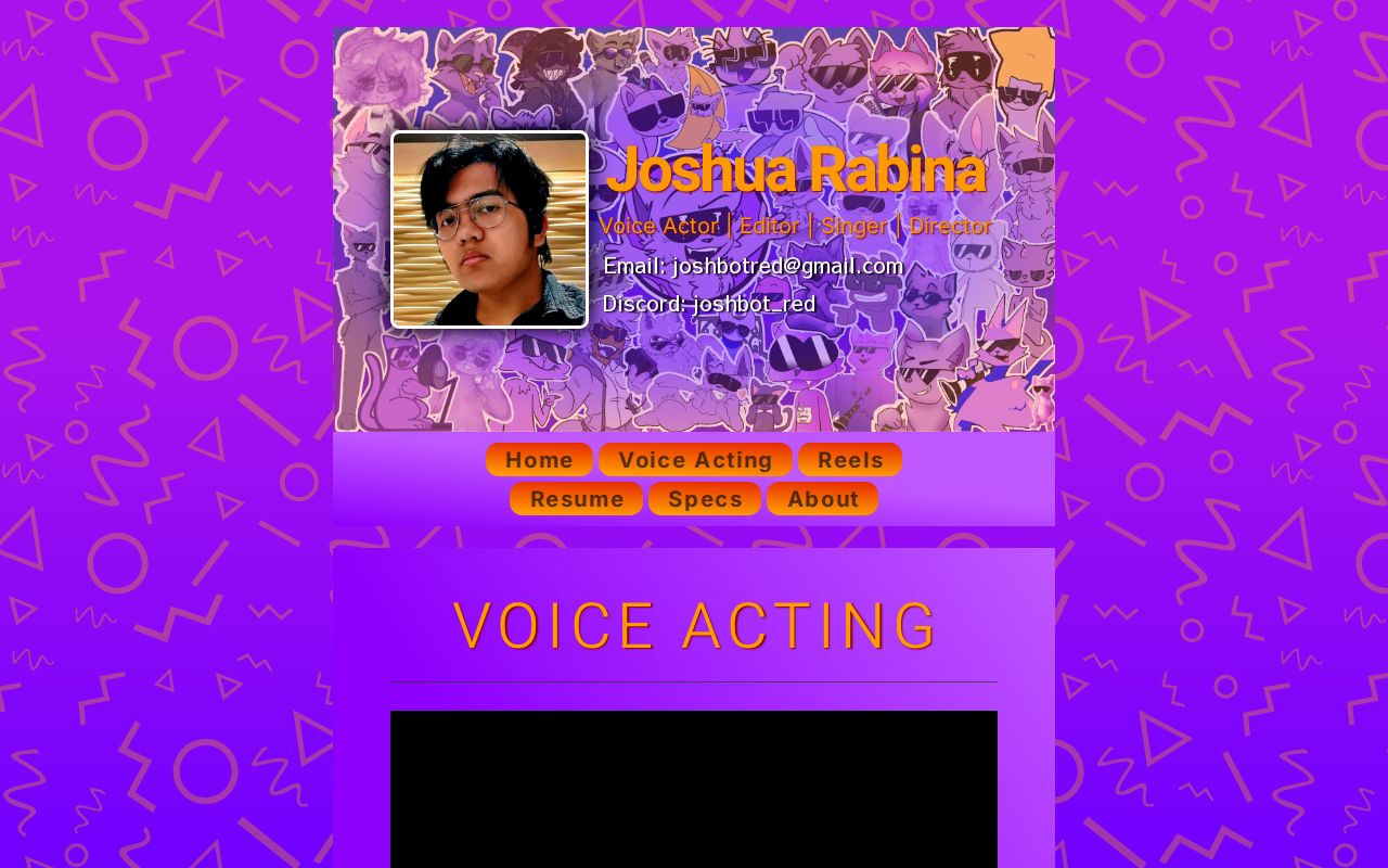 Joshua Rabina's Carrd